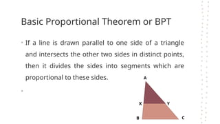 Apply the Fundamental Theorems of Proportionality to Solve.pptx