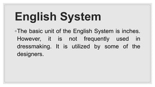 Apply the systems of measurements.pptx