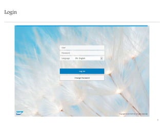 Assignments Tracking App Mockup for SAP Fiori | PPTX