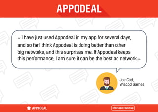 Appodeal mobile ad revenue booster | PDF | Advertising Industry | Industries