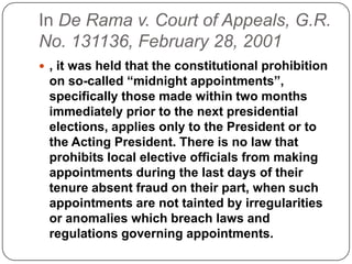 Appointive official | PPTX