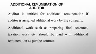 Appointment of auditor | PPTX