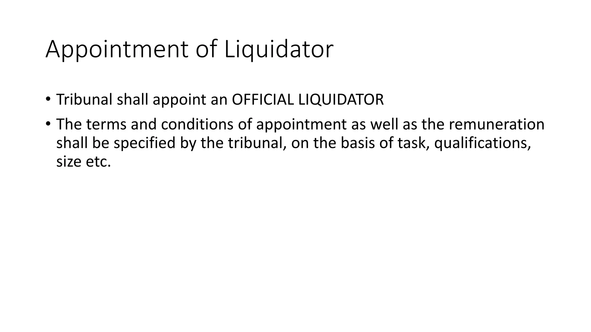 Appointment and Powers of Liquidator.pptx