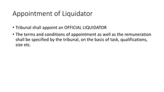 Appointment and Powers of Liquidator.pptx