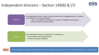 Appointment and qualification of directors | PPTX