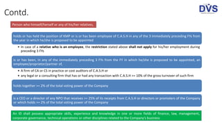 Appointment and qualification of directors | PPTX
