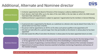 Appointment and qualification of directors | PPTX