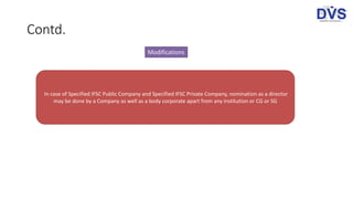 Appointment and qualification of directors | PPTX