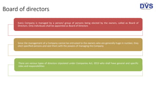 Appointment and qualification of directors | PPTX