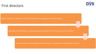 Appointment and qualification of directors | PPTX