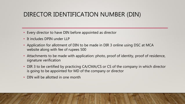 Appointment and qualification of directors | PPTX