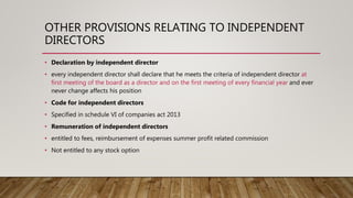 Appointment and qualification of directors | PPTX