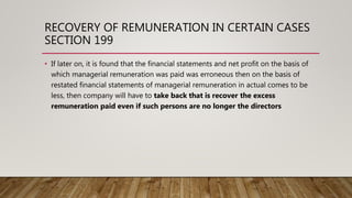 Appointment and remuneration of managerial personnel | PPTX