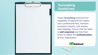 What is Appointment Letter Format in Word.pptx
