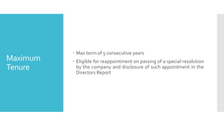 Appointment of Director | PPTX | Business | Business and Finance