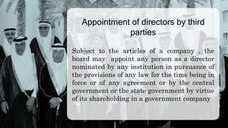Appointment of directors | PPTX