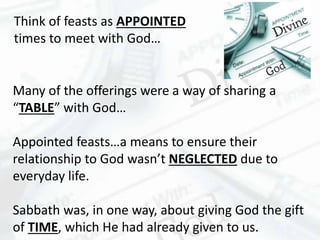 Appointments with God part 1 (Sabbath) | PPTX | Christianity | Religion ...