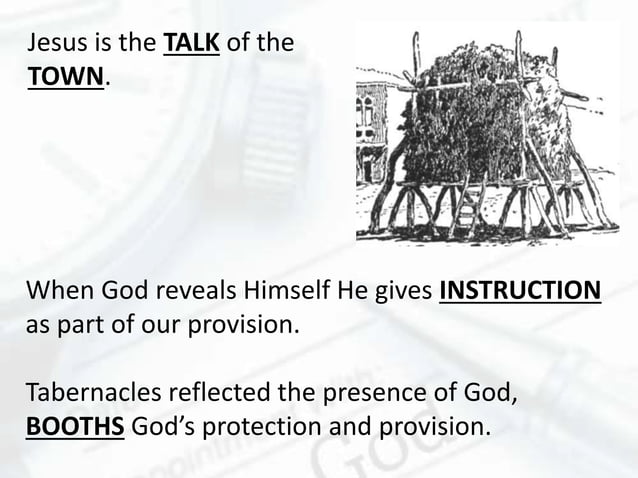 Appointments with God part 5 (Feast of Tabernacles) | PPTX