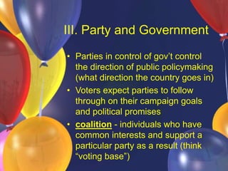 AP Political Parties | PPT
