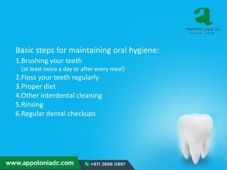 Oral Hygiene Instructions | PPTX