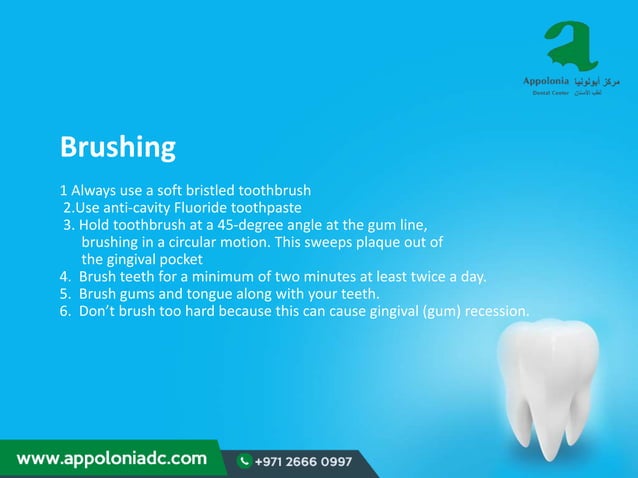 Oral Hygiene Instructions | PPTX | Oral care | Personal Care