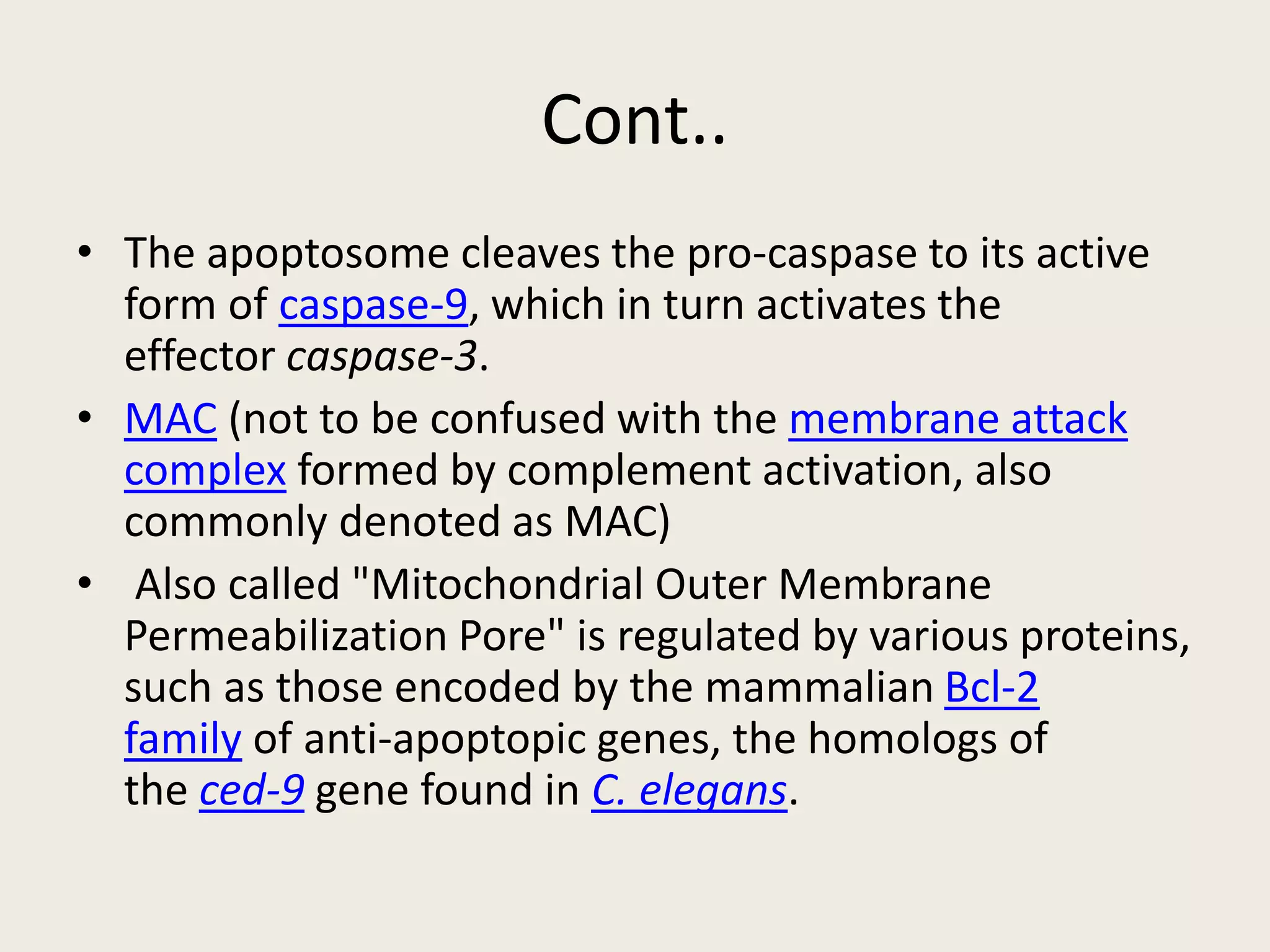 Intrinsic and Extrinsic Pathway of Apoptosis | PPTX