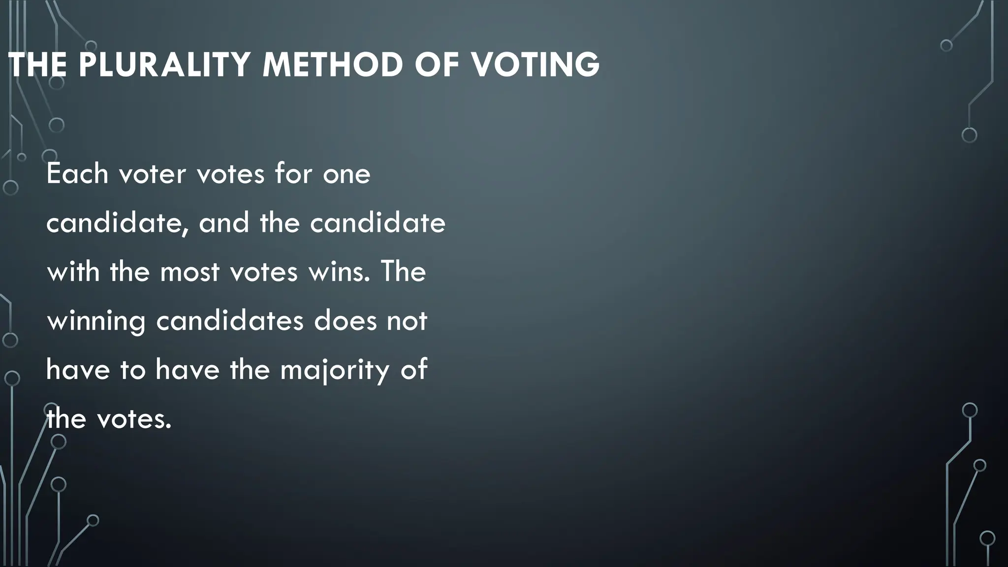 Apportionment and Voting in statistics ppt | PPTX