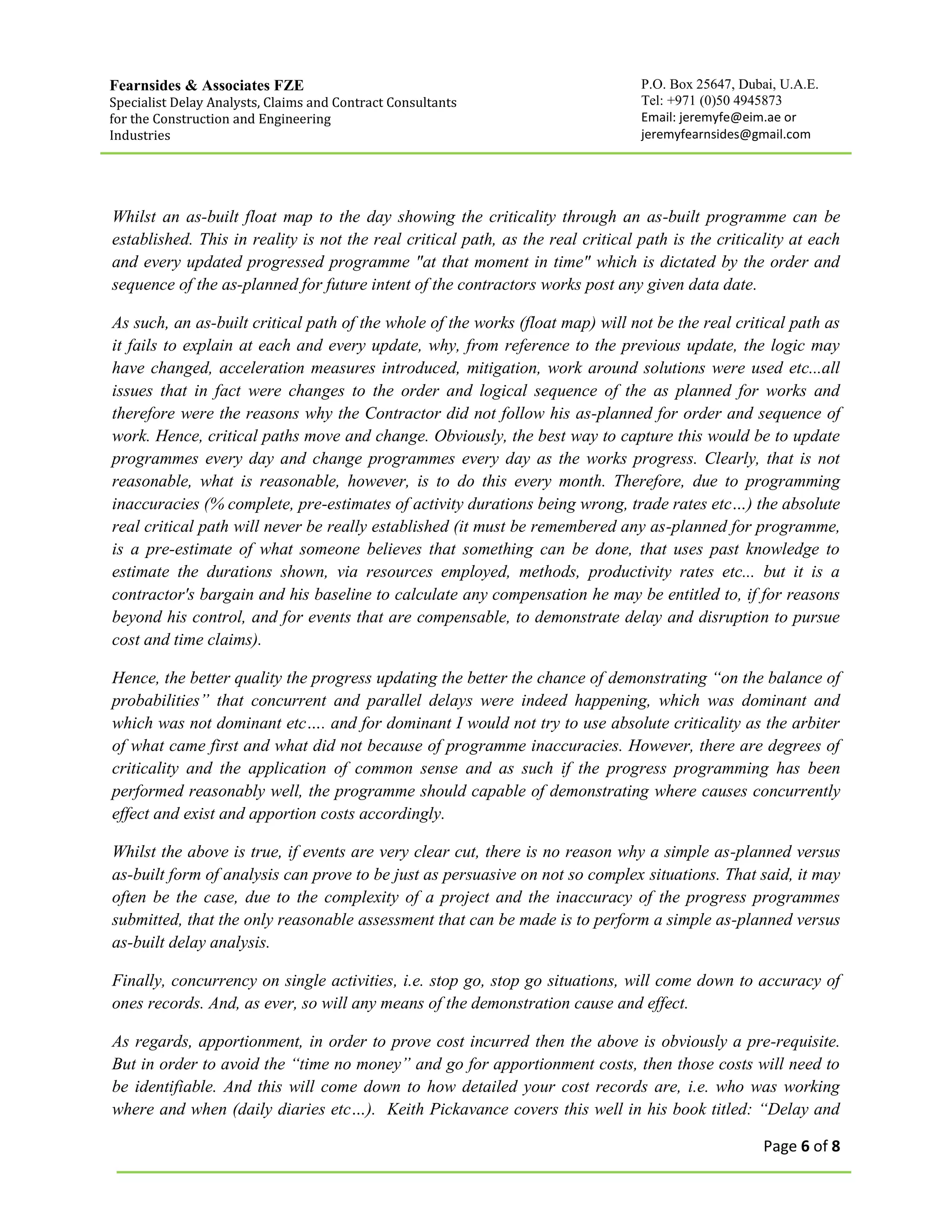 Apportionment the netting off approach c | PDF