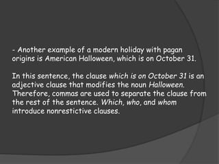 Appositive and adjective clause | PPT