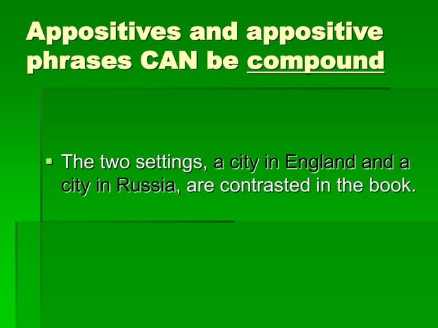Appositives and Appositive Phrases ppt.ppt