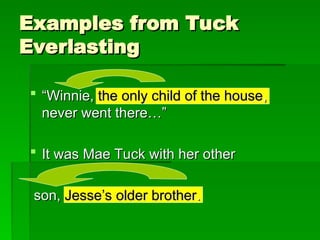 Appositives and Appositive Phrases ppt.ppt