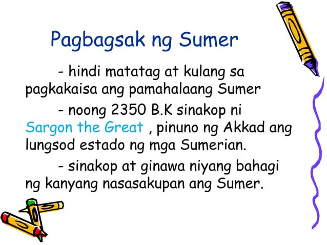 ap_power_point_sumer araling panlipunan 8 | PPT
