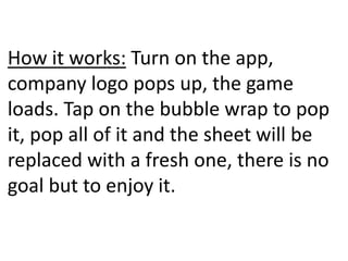 App presentation update | PPT