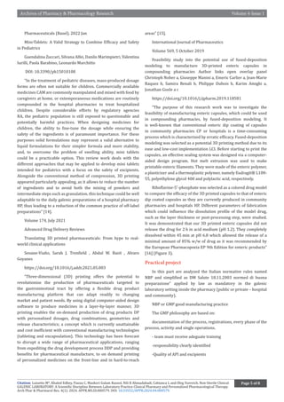 APPR.MS.ID.000579.pdf NON STERILE GALENIC LABORATORY 2024 luisetto m et al | PDF
