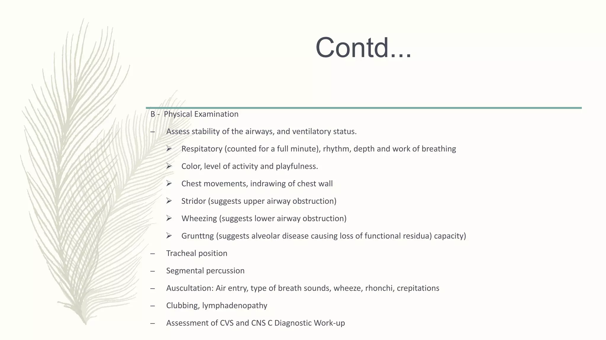 Approach to respiratory distress in children | PPTX