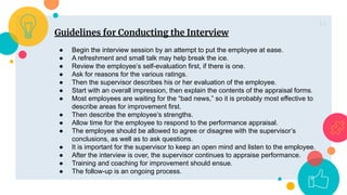 Appraisal interview | PDF
