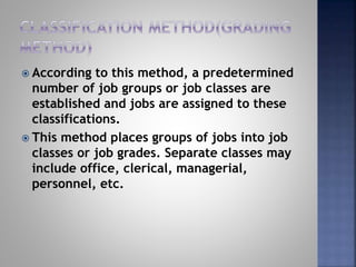 Performance Appraisal & Job Evaluation | PPT