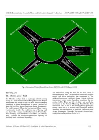 Appraisal of airport roundabout on the antoa road, | PDF