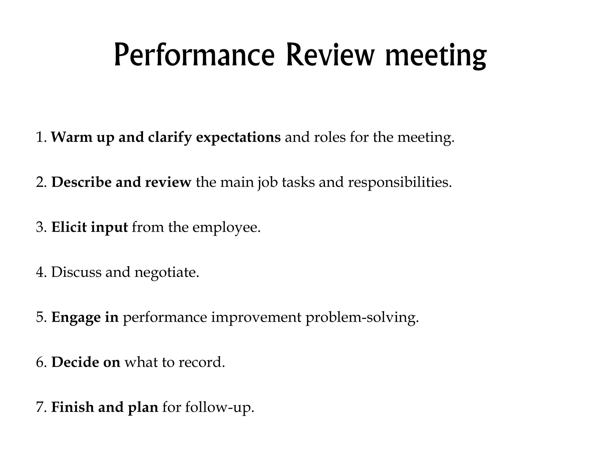 Review Meetings and Progress discipline principles | PPT