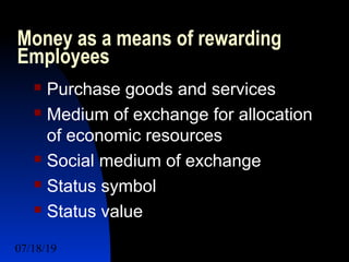 Appraising and rewarding performance | PPT