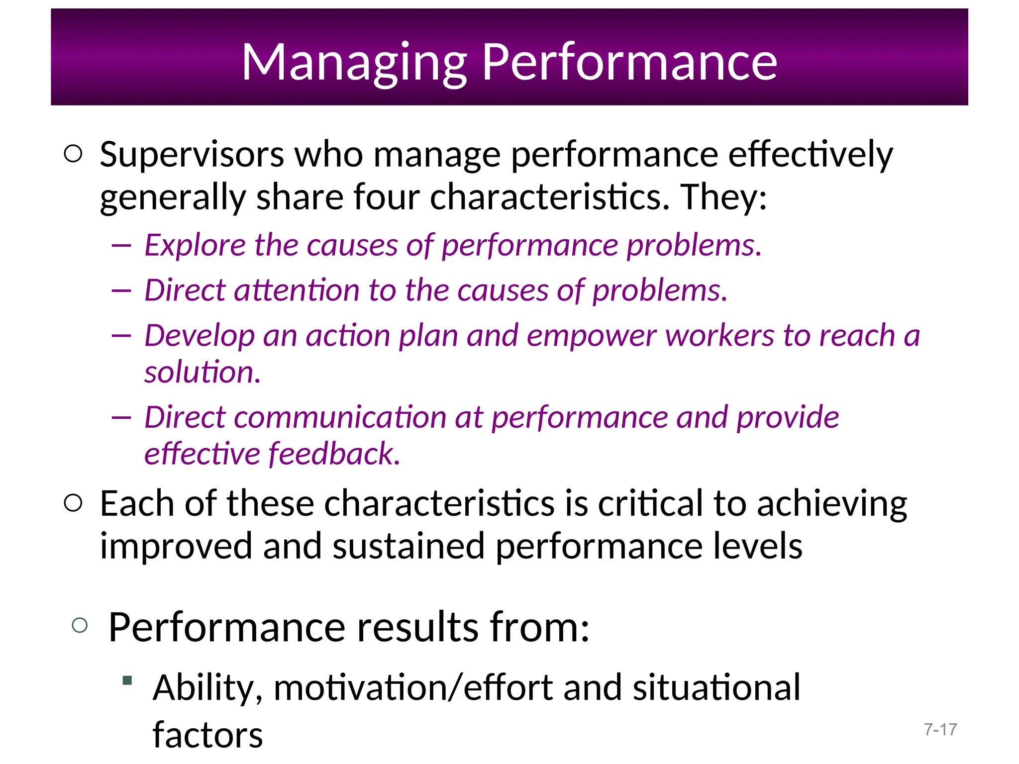 Chapter 7 Appraising & managing performance.ppt