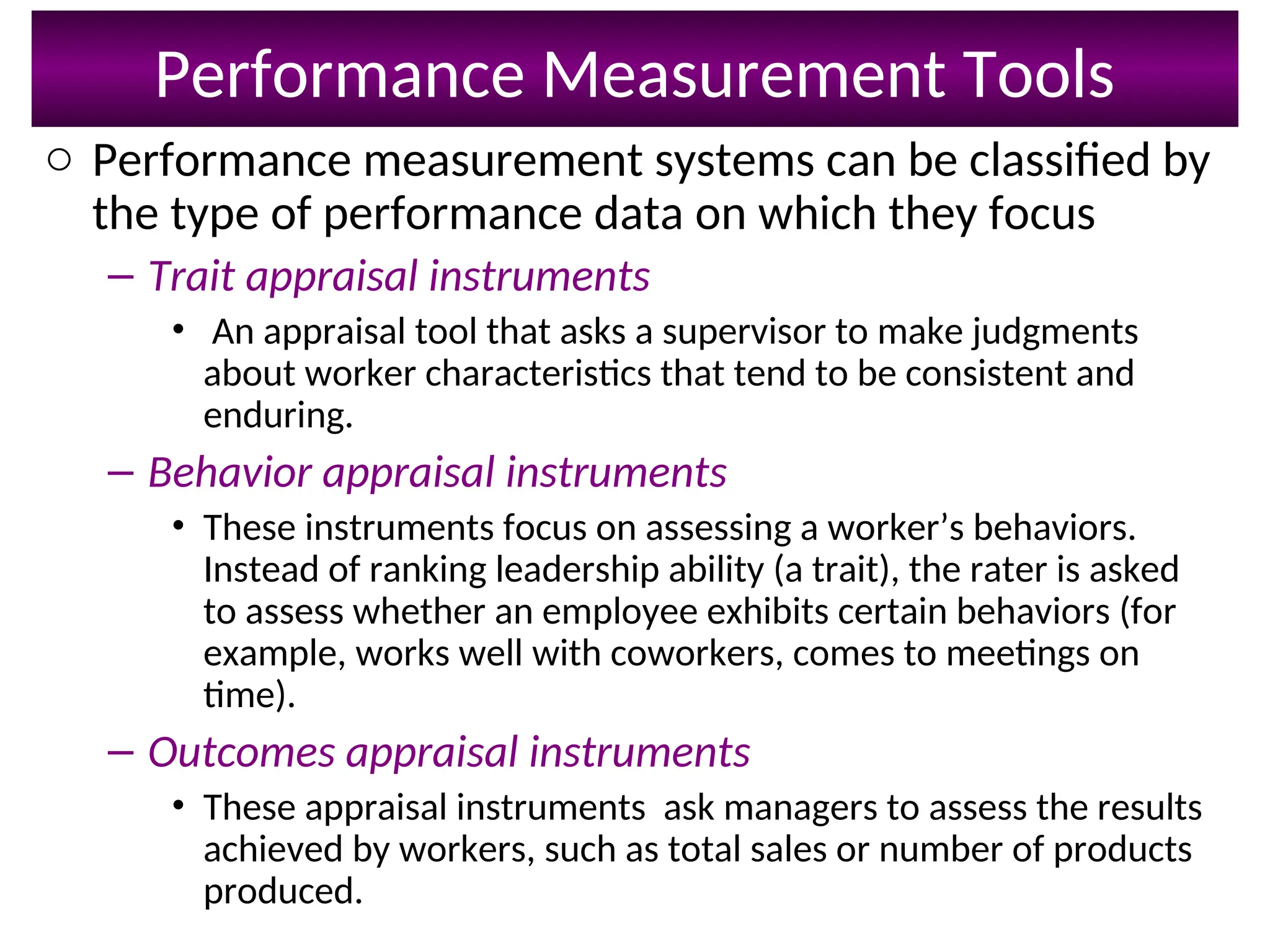 Chapter 7 Appraising & managing performance.ppt