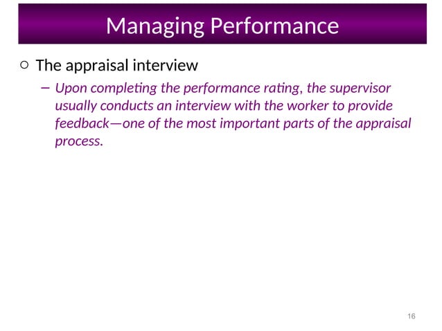 Chapter 7 Appraising & managing performance.ppt