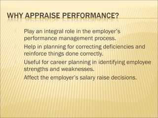 Performance Appraisal | PPT