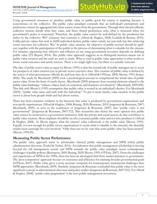 Appraising Public Value. Moore S Strategic Triangle | PDF