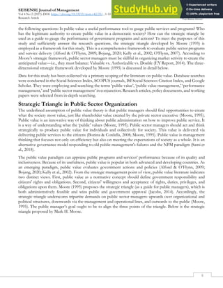 Appraising Public Value. Moore S Strategic Triangle | PDF