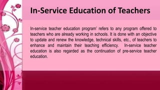 Appreciate-the-importance-of-In-service-Education-for-Teachers-EDUC-203 ...