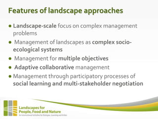 Appreciating Landscape Diversity Overview | PPTX