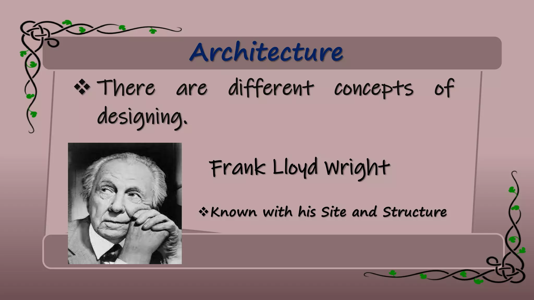APPRECIATING THE ART OF ARCHITECTURE.pptx | Design | Fine Art