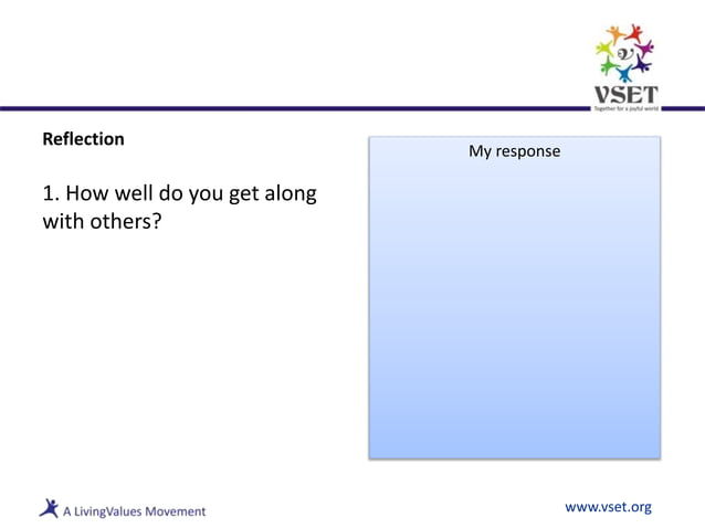 Self reflection- Appreciation | PPT